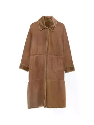 MANZONI 24 Long-sleeves Coat - Brown