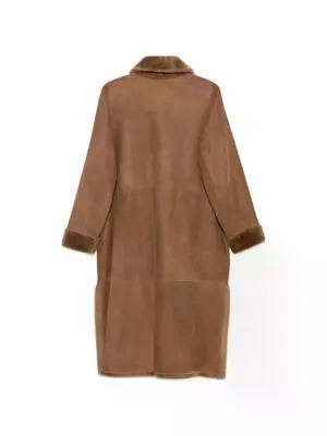 MANZONI 24 Long Sleeve Shearling Coat