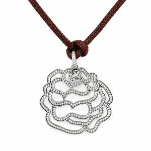 Persia Donà Jewelry Camellia Choker Necklace - Brown