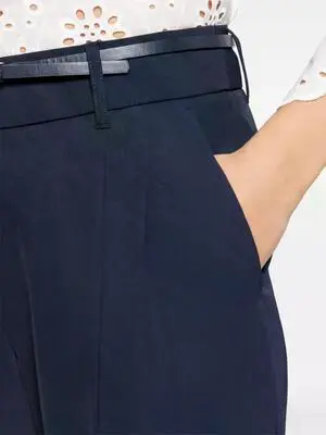 BETTY BARCLAY Belted Pleated Trousers