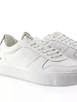 Herno Leather Panel Sneakers