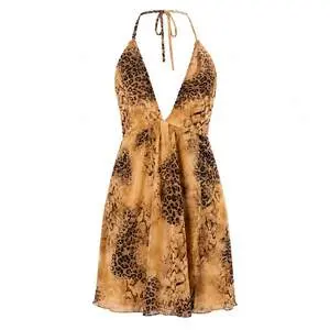 CHIARELLA Neutrals Annia Mini Dress