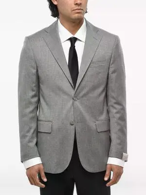 Corneliani Single-breasted Blazer - Grey