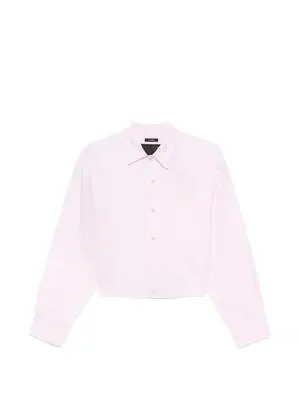 R13 Split-hem Buttoned Shirt - Pink