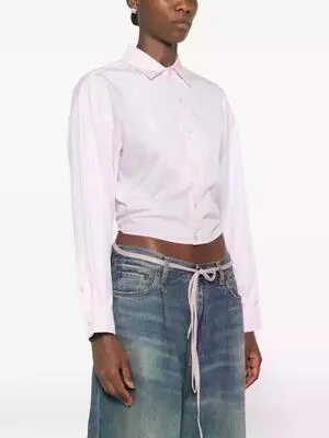 R13 Split-hem Buttoned Shirt