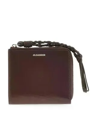 JIL SANDER Tangle Card Holder - Brown