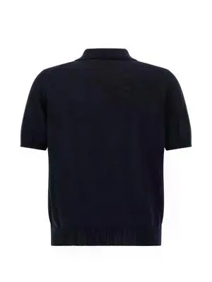 BOSS Lantoni Merino-wool Knit Polo With Johnny Collar