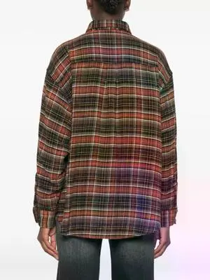 R13 Plaid Buttoned Shirt