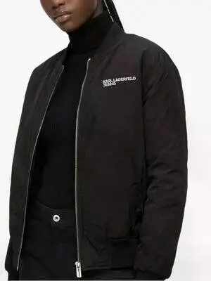 Karl Lagerfeld Reversible Bomber Jacket