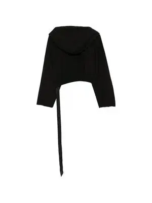 Rick Owens Cropped Hooded Top
