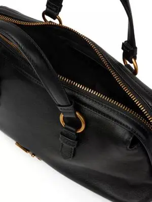 Karl Lagerfeld K/autograph Elongated Bowling Bag - Black