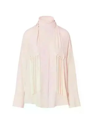Liu Jo Shirt With Scarf - Neutrals