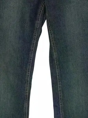 John Richmond Cotton Logo Appliqué Jeans