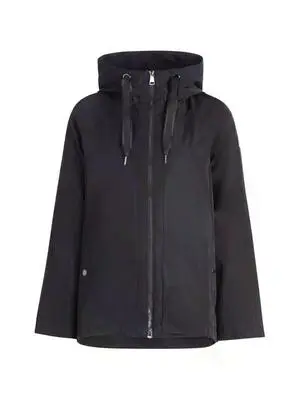 BETTY BARCLAY Drawstring Hooded Jacket - Black