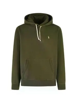 Polo Ralph Lauren Pony Logo-embroidered Hoodie - Green