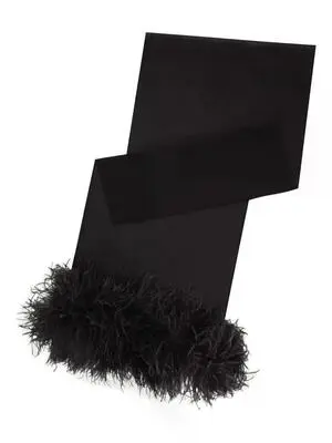 TALLER MARMO Dita Spirito Stole Feather Scarf