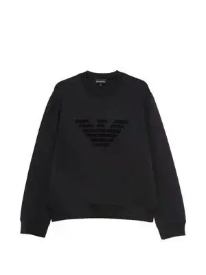 Emporio Armani Logo-print Crew Neck Sweatshirt