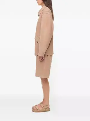 Simkhai Aslan Suede Leather Jacket