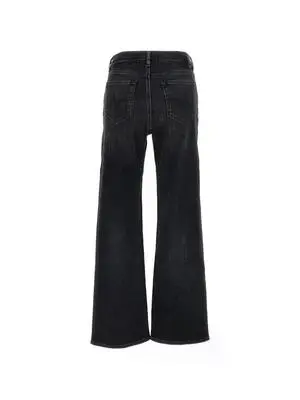 Ag Faded-effect Wide-leg Jeans