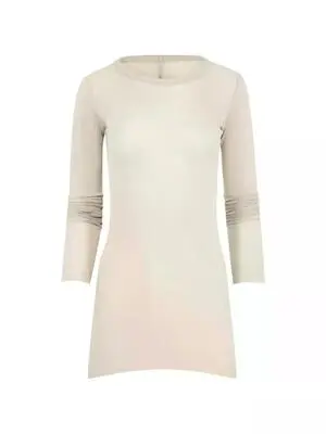 Rick Owens Ribbed Long-sleeve T-shirt - Neutrals