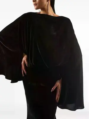 TALLER MARMO Musidora Draped Maxi Gown