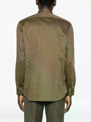 Etro Geometric-print Long-sleeve Shirt