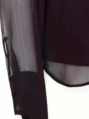 Ermanno Scervino Sheer Silk Blouse