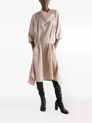 LEMAIRE Soft-collar Dress In Dry Silk