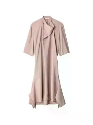LEMAIRE Soft-collar Dress In Dry Silk