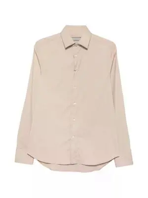 Canali Long-sleeve Button-up Shirt - Neutrals