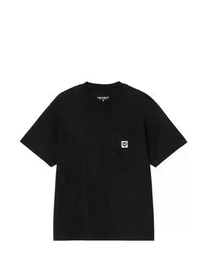 Carhartt Work In Progress S/s Pocket Small Heart T-shirt - Black