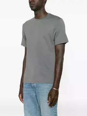 FRAME Crew-neck Short-sleeve T-shirt - Grey
