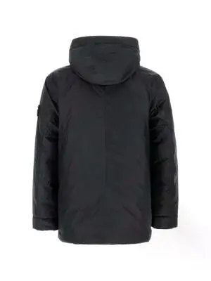 Stone Island Hooded Logo-patch Jacket