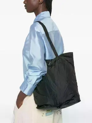 Prada Logo-plaque Tote Bag
