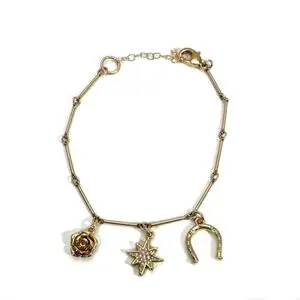Rachel Nathan My First Rodeo Bracelet - Gold