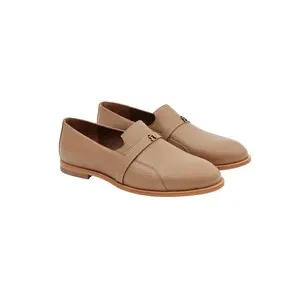 JANIK ATELIER Neutrals Janik Loafer Tobacco - Black