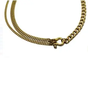 Rachel Nathan Shackle Trilogy: Classic Necklace - Gold