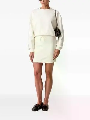 Guess Embroidered-logo Mini Skirt
