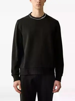 Michael Kors Cotton-blend Sweatshirt With Logo - Black