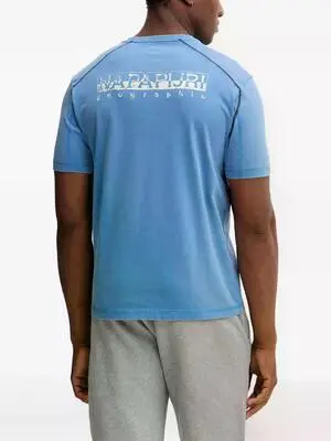 NAPAPIJRI Reflect Logo-patch Contrast-stitch T-shirt