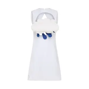 MAISON LOUIS The Rainy Cloud Dress - White