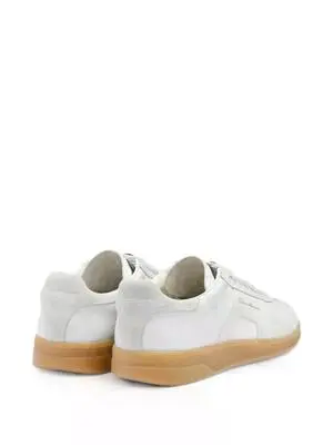 Santoni Dbs Oly Leather Sneakers
