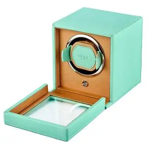 Wolf Cub Single Watch Winder Seltzer Mint / Peach - Green