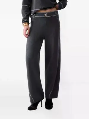 Liu Jo Trousers With Contrast Stitching