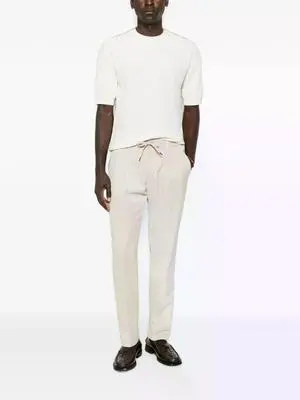 Herno Drawstring Pleated Trousers