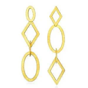 MYRTO KATRAMADOU JEWELLERY Harmony Matte Earrings - Gold