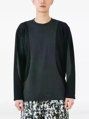YOSHIOKUBO Panelled Long-sleeve T-shirt
