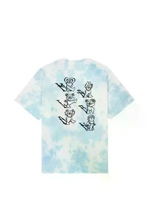 MALBON Tie-dye Graphic-print T-shirt