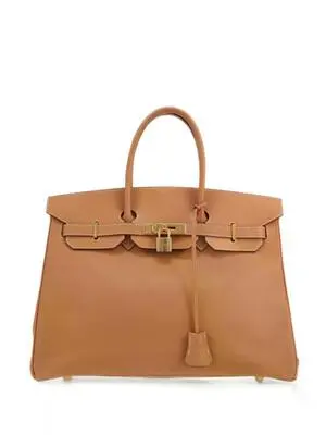 Hermès 1999 35 Birkin Tote Bag - Brown