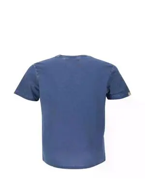 BOB Even Embroidered-appliqué T-shirt - Blue